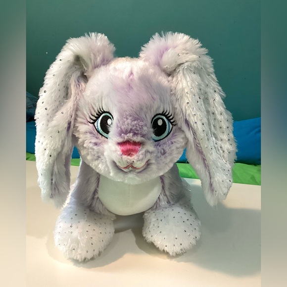Build-A-Bear | Toys | Build A Bear Soft Lilac And Shiny White Bunny ...
